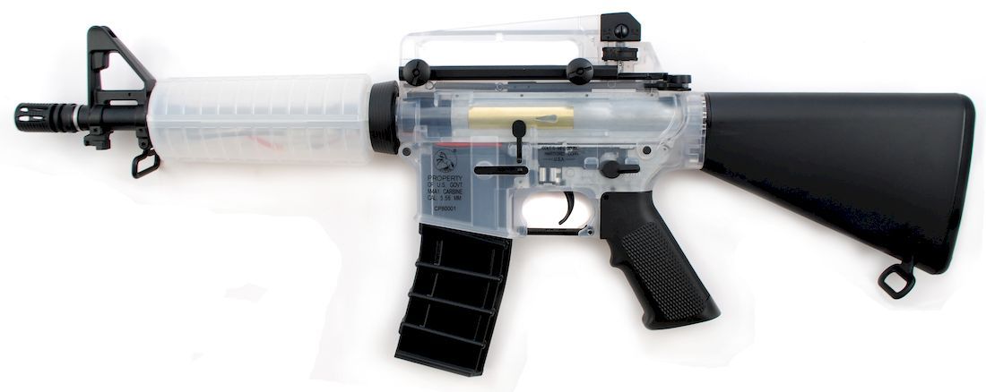 clear m4 aeg