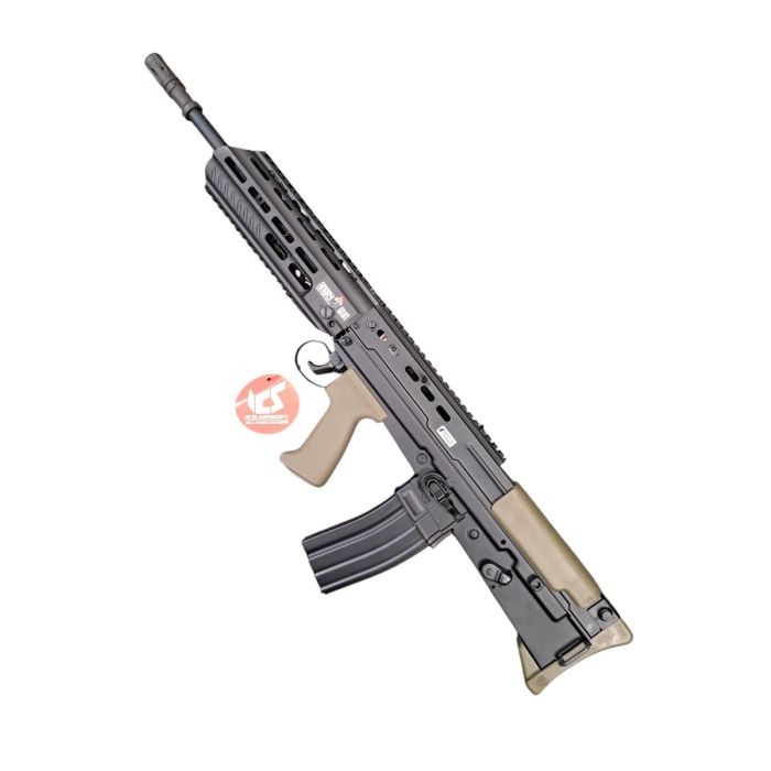 ICS Angry Gun L85A3 Airsoft Rifle - Black