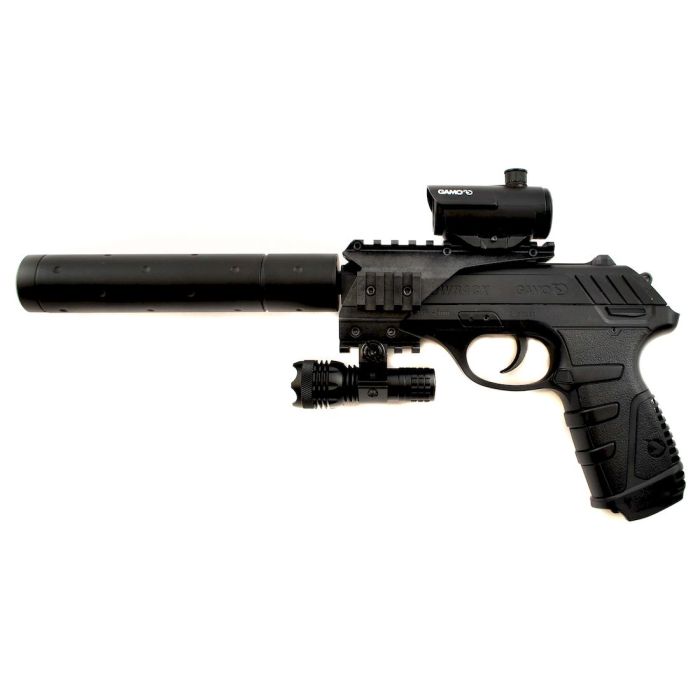 Gamo P-25 Tactical .177 Pellet Blow Back Co2 Air Pistol