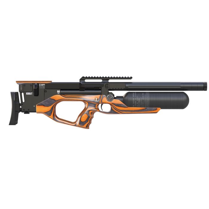AirMaks Arms Krait Long Orange Laminate PCP Air Rifle
