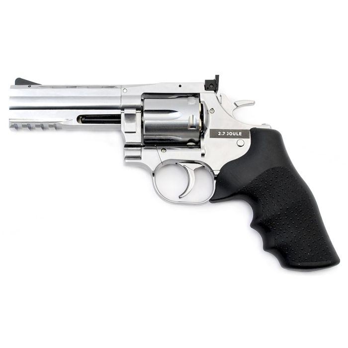 ASG Dan Wesson 715 Silver 4" .177 Pellet Co2 Revolver