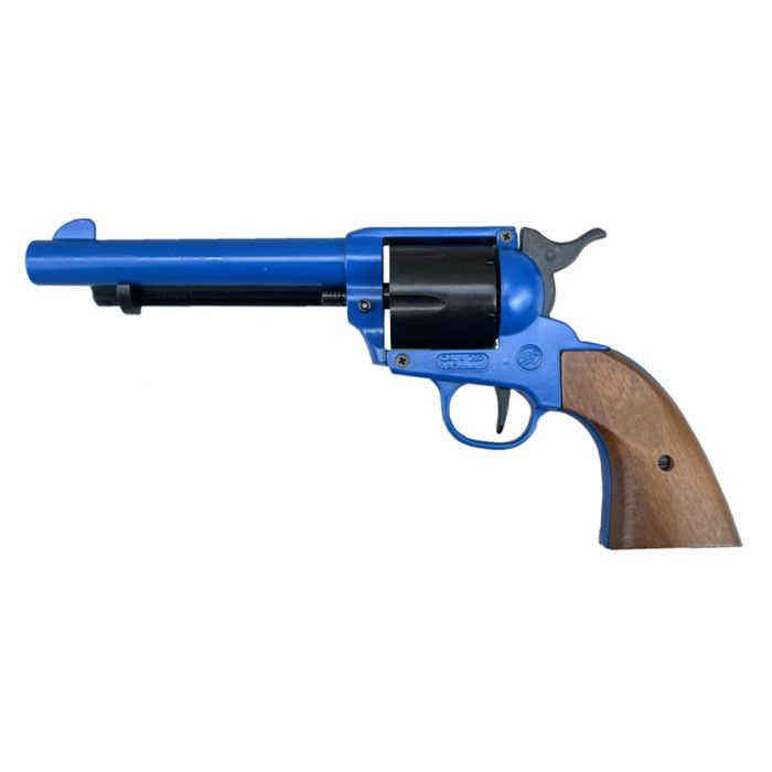 Bruni .380 Peacemaker Style Blank Firing Revolver - Blue