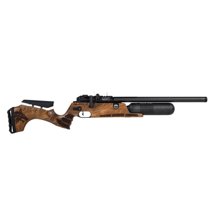 Daystate Black Wolf Walnut Stock - Hi-Lite PCP Air Rifle
