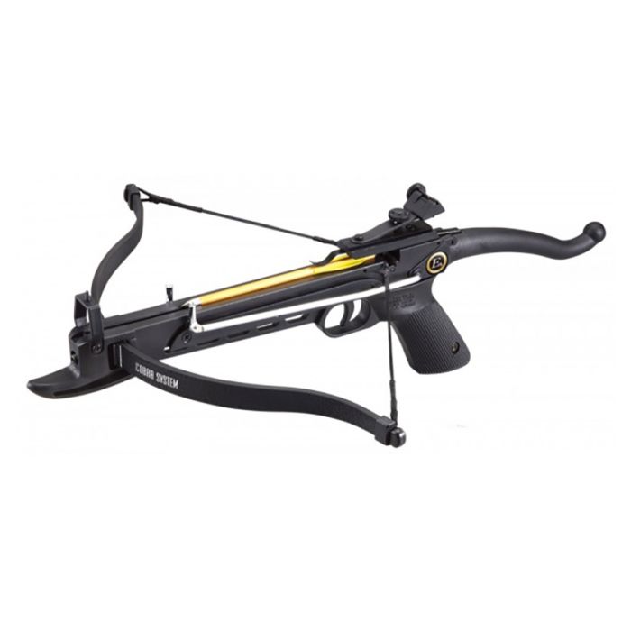 EK Archery Cobra Aluminium Pistol Crossbow 80lbs - Black Grip