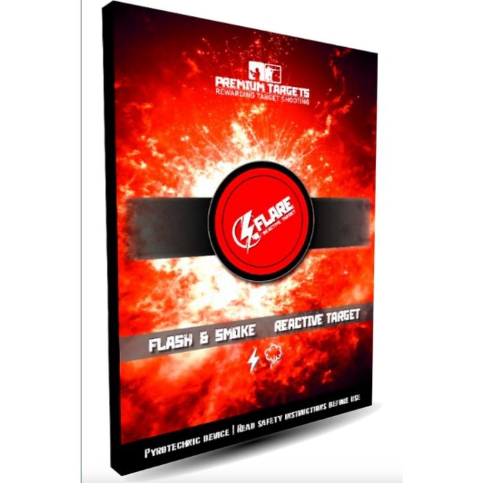 Premium Targets Flare 45S Flash And Smoke Reactive Targets - Silent