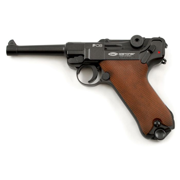 Gletcher P08 .177 BB Blow Back Co2 Air Pistol