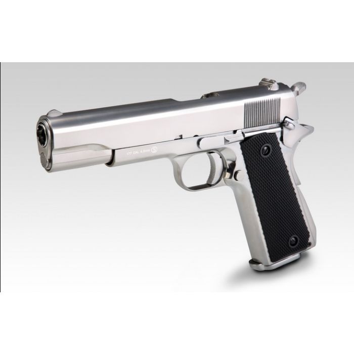 Krown Land M1911 Chrome 4.5mm Air Pistol