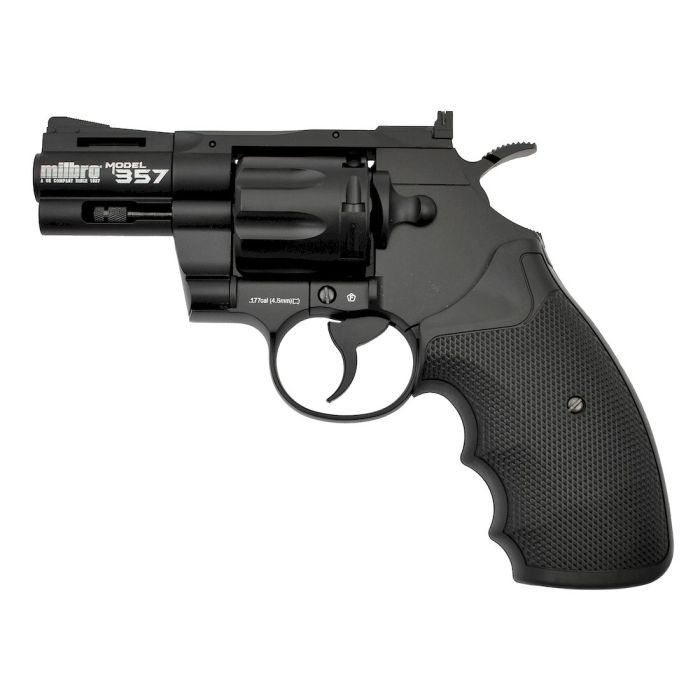 Milbro Colt Python 2.5" 357 .177 Pellet Co2 Air Pistol