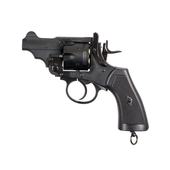 Webley MKVI Civilian 2.5″ Revolver Black .177 Pellet Co2 Air Pistol