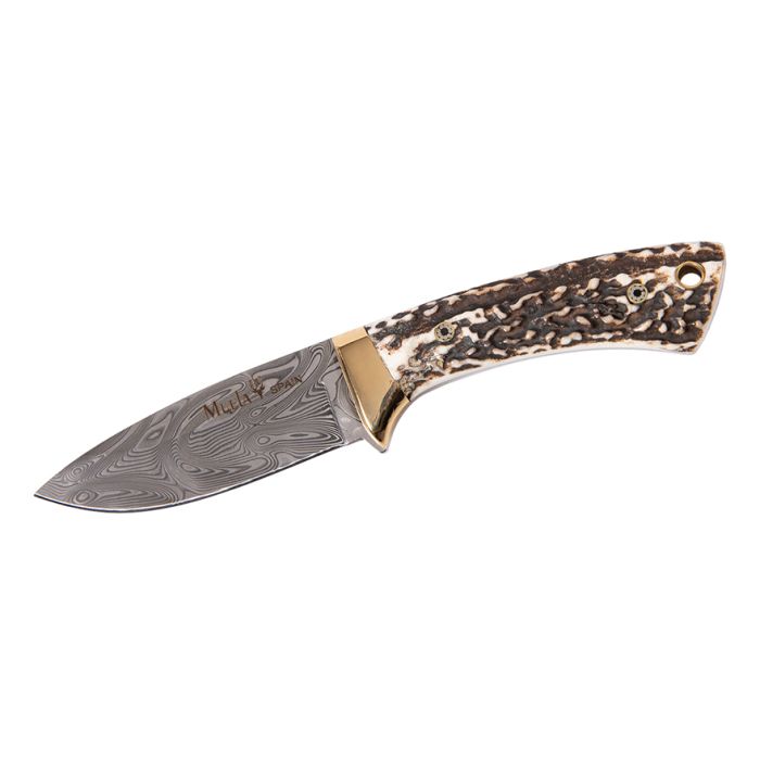 Muela COL-7DAM Damascus Steel Sheath Knife