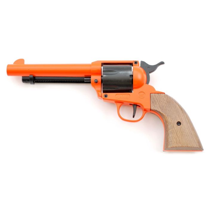 9mm/380 Bruni Peacemaker Style Blank Firing Revolver Orange