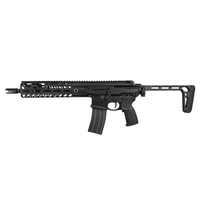 Salvo Precision MXC Virtus 22.5 MWS Gas Blowback Airsoft Rifle - Black