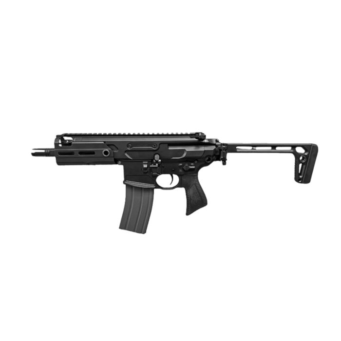 Salvo Precision MXC Rattler 300 MWS Gas Blowback Airsoft Rifle - Black