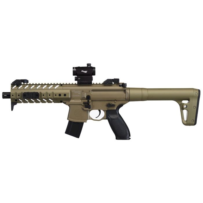 Sig Sauer MPX Red Dot Sight FDE .177 Pellet Co2 Air Rifle