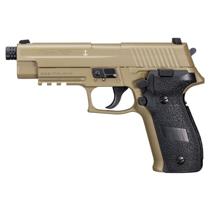 Sig Sauer P226 FDE .177 Pellet Blow-Back Co2 Air Pistol
