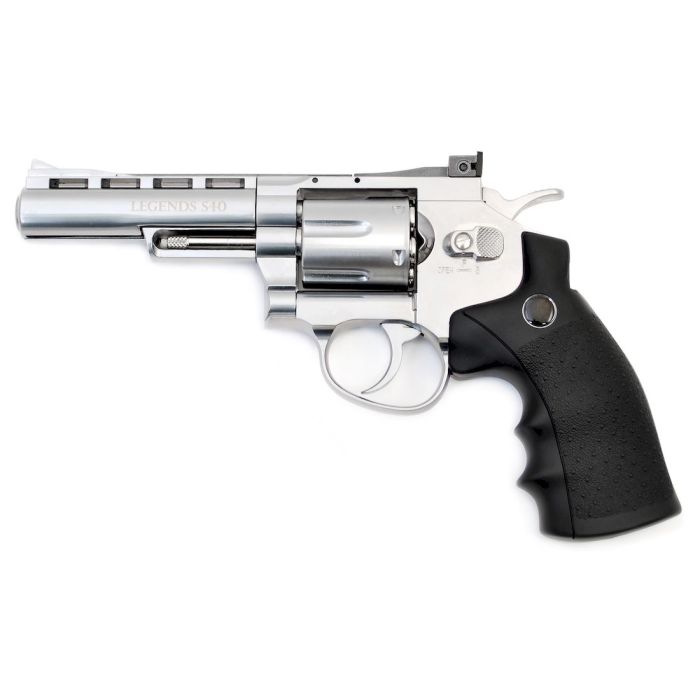Umarex Legends S40 Silver .177 Pellet Co2 Revolver