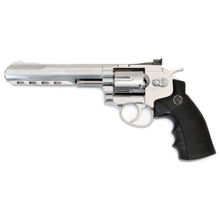 Umarex Legends S60 Silver .177 Pellet Co2 Revolver