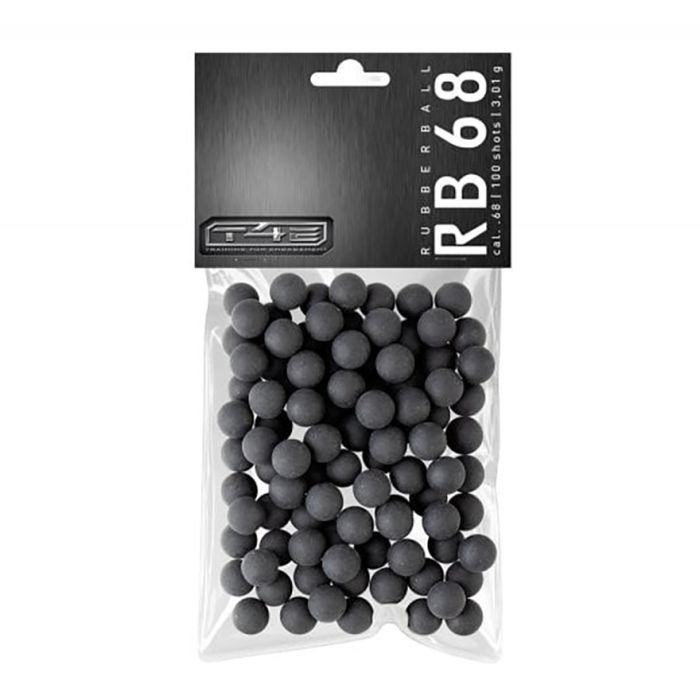 Umarex T4E RUB 68 Rubber Ball Ammunition - 100 pcs - 2.4705