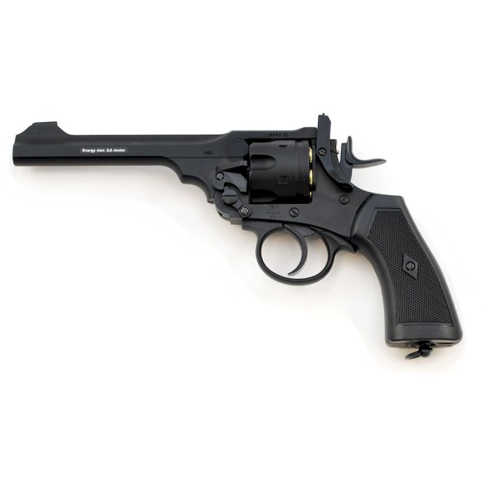 Webley MKVI Service Revolver 6mm BB Co2 Airsoft Pistol