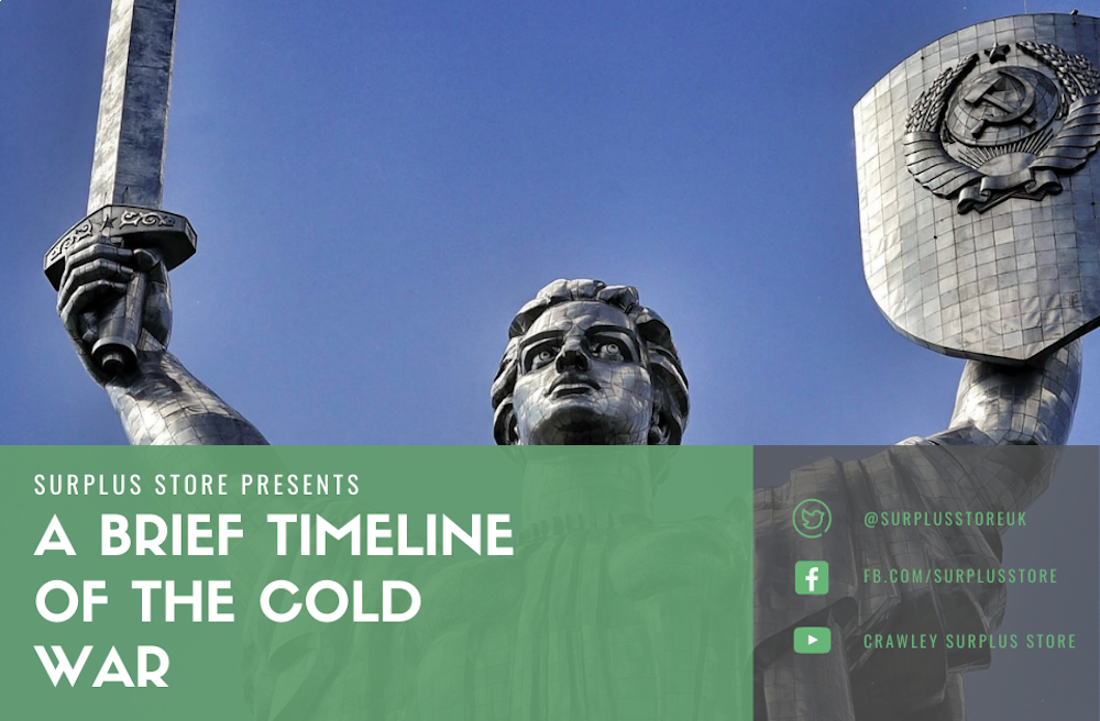 A Brief Timeline of the Cold War | Surplus Store
