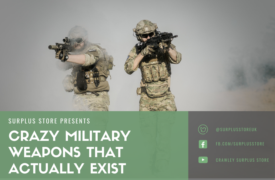 Crazy Military Weapons that Actually Exist | Surplus Store