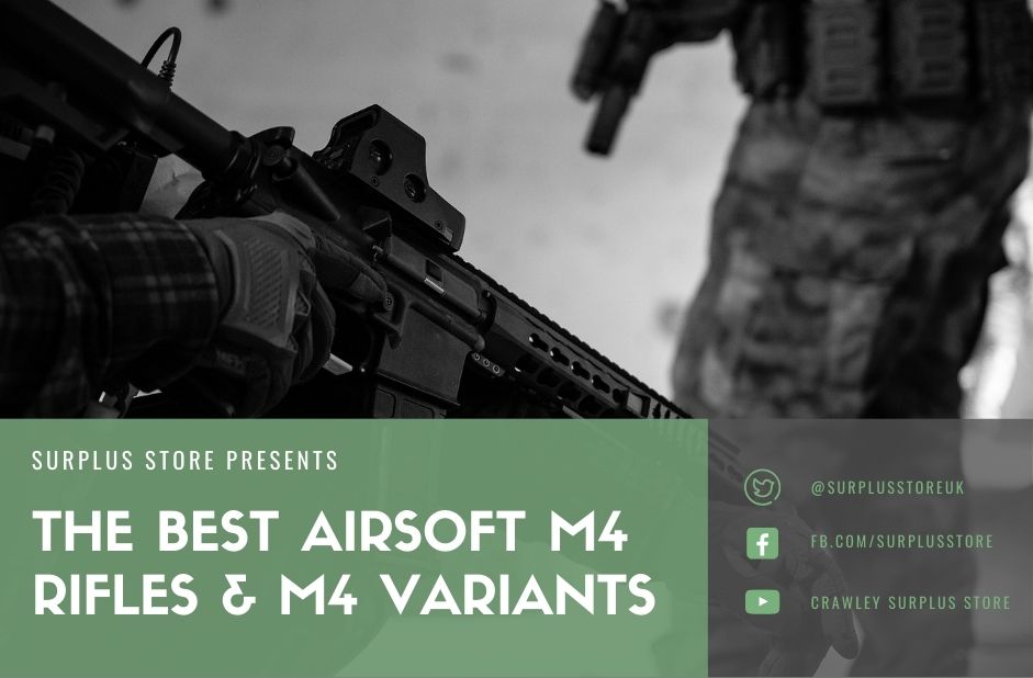 5 Best Airsoft M4 Rifles & M4 Variants | Surplus Store