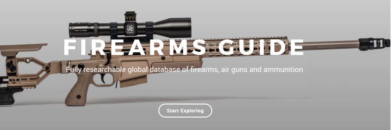 Firearms Guide Releases Fully Interactive Database | Surplus Store